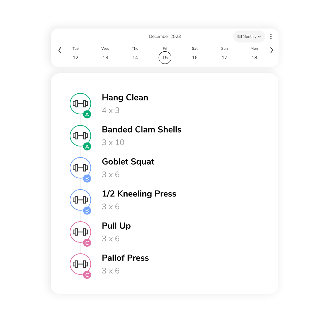 Workout Programming: Customizable Training Plans